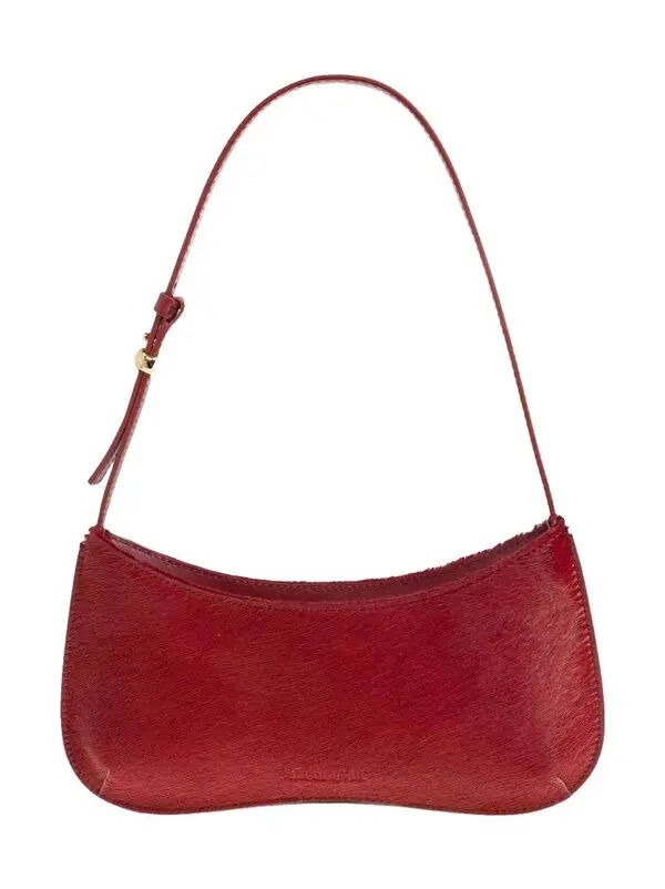 Jacquemus Le Bisou Leather Shoulder Bag - Red
