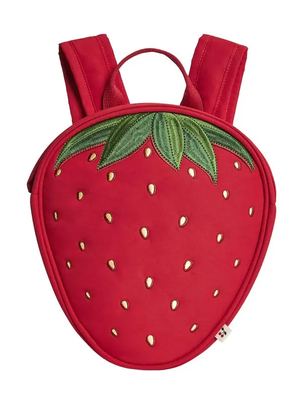 KONGES SLOJD Mini Strawberry Backpack - Red