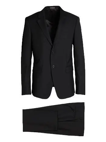 Emporio Armani David Line Suit Size Wool - Black