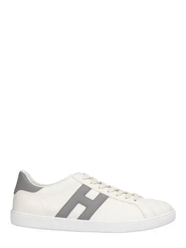 Hogan Leather Low-top Sneakers - White