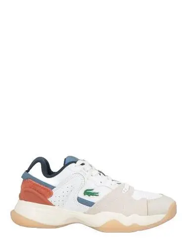 Lacoste Leather And Synthetic Sneakers - White