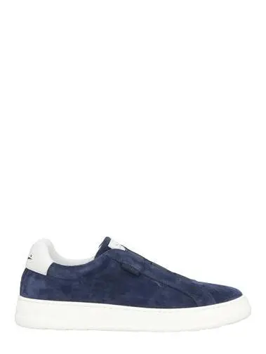 VOILE BLANCHE Layton Flex Leather Sneakers - Navy