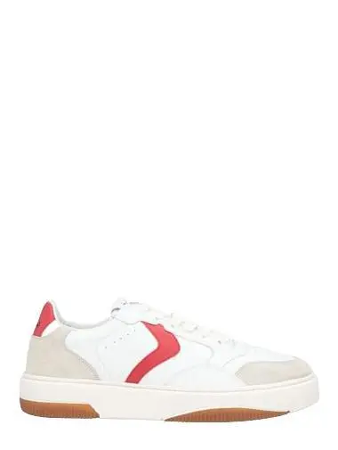 VOILE BLANCHE Gemini Leather Sneakers - White