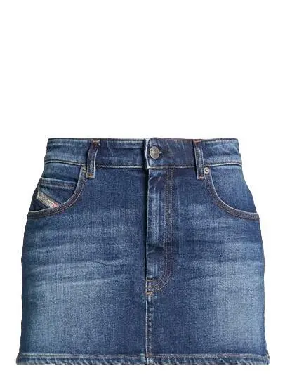 DIESEL Flared Denim Mini Skirt - Blue