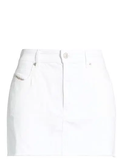 DIESEL Denim Pencil Skirt - White