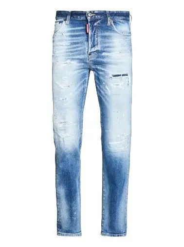 Dsquared2 Jeans In Cotton And Elastane - Blue