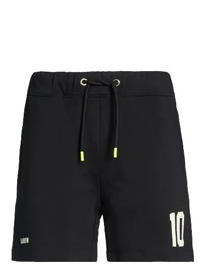 BARROW Cotton Blend Bermuda Shorts - Black