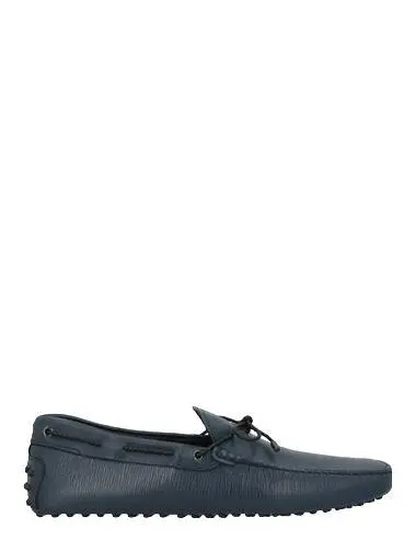 TOD'S Leather Loafers - Navy