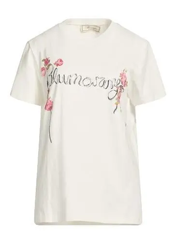Blumarine Cotton Jersey T-shirt - White