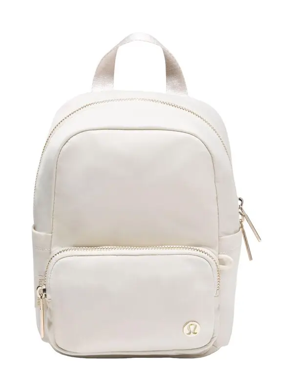 Lululemon Everywhere Backpack Mini 4l - Light Ivory/wacky Khaki/gold
