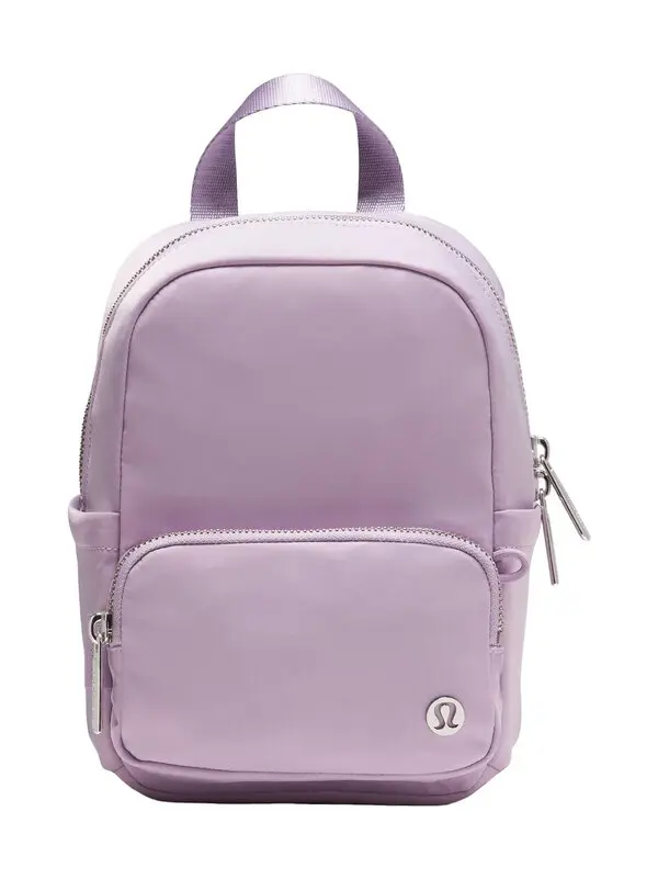 Lululemon Everywhere Backpack Mini 4l - Lilac Play/wacky Khaki/silver