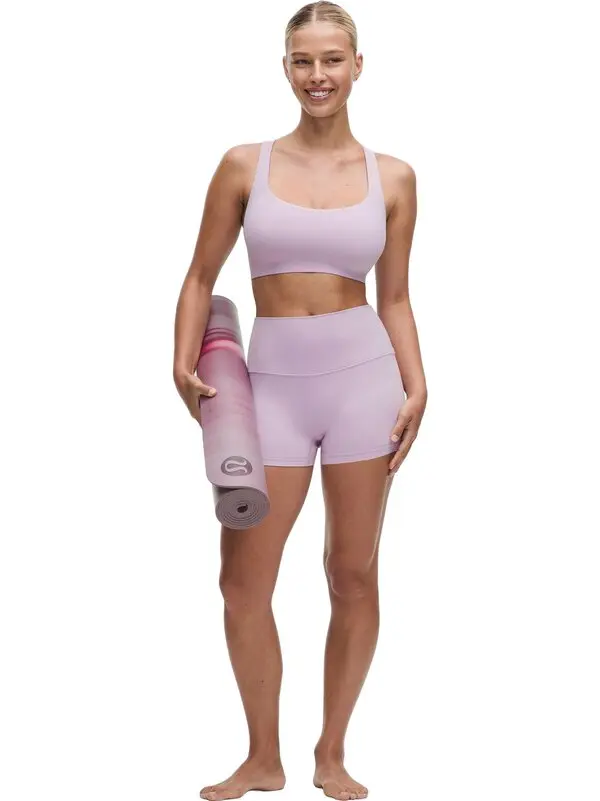 Lululemon Align No Line™ High-rise 4" Short - Lilac Play