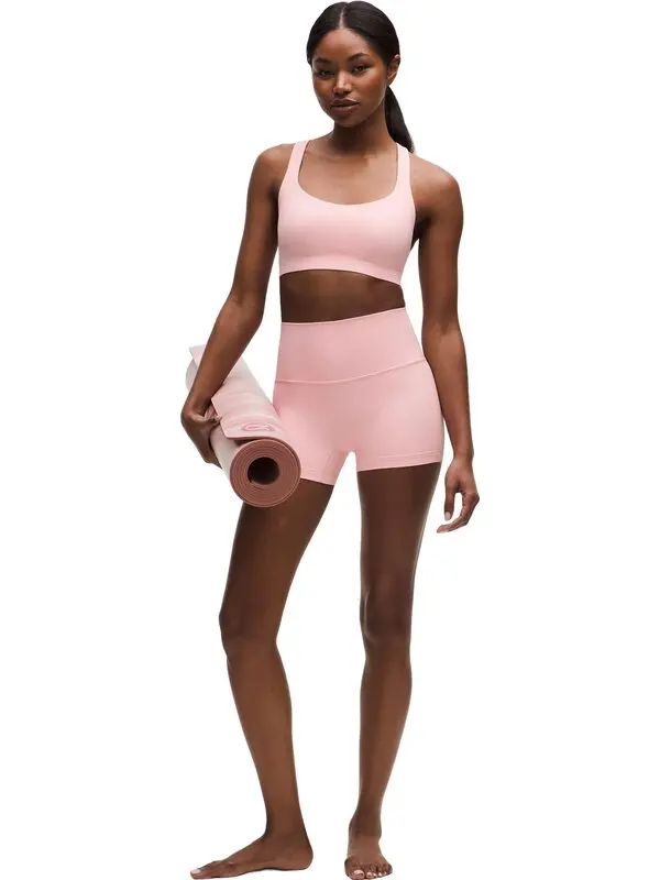 Lululemon Align No Line™ High-rise 4" Short - Pink Pearl