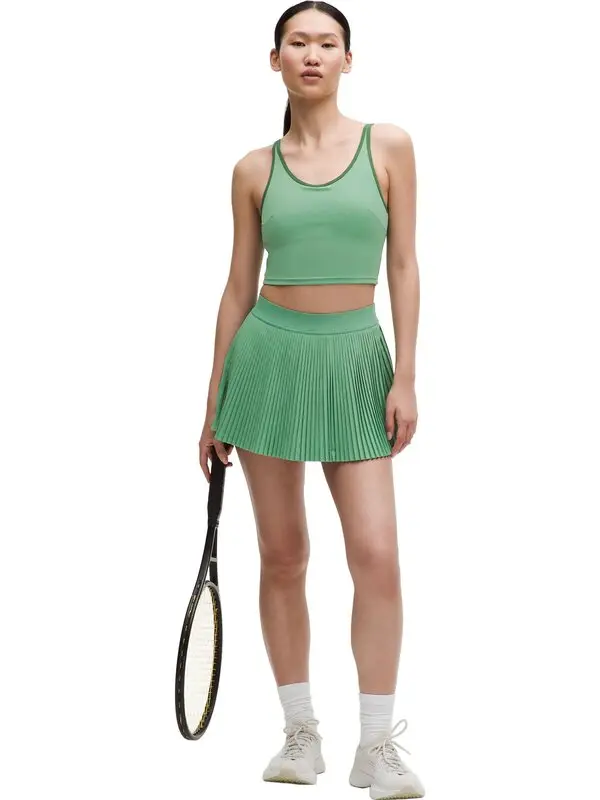 Lululemon Repleat High-rise Tennis Skirt - Canteen Green