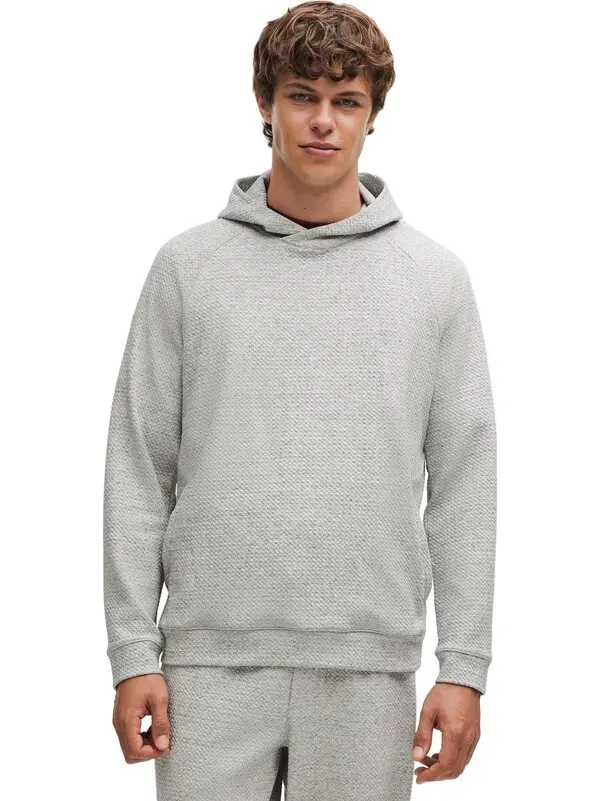 Lululemon Ease The Day Hoodie - Heathered Melody Light Grey/black