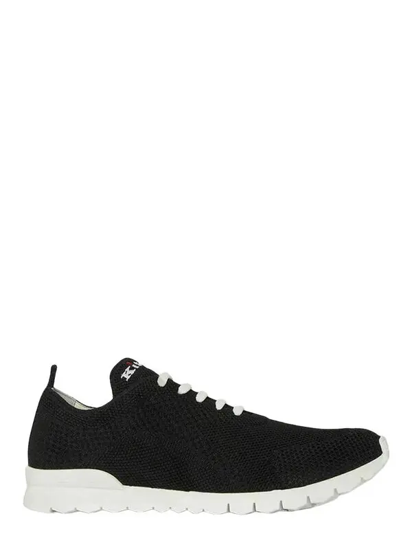 Kiton Logo-motif Sneakers - Black