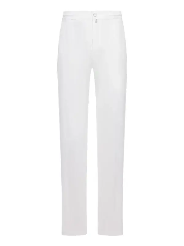 Kiton Straight-leg Jeans - White