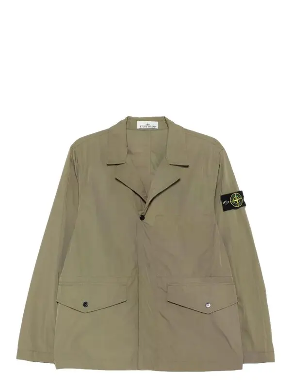 Stone Island Flap-pocket Jacket - Green
