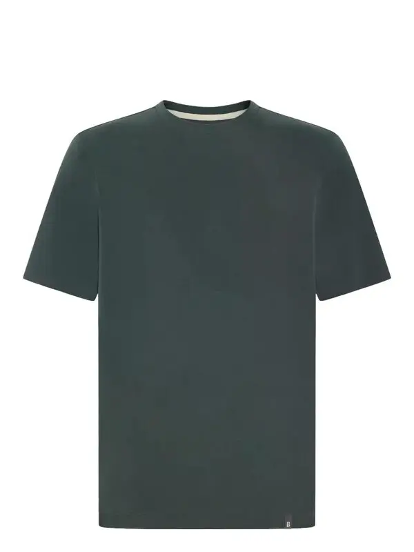 Boggi Milano Appliqué Piqué T-shirt - Green