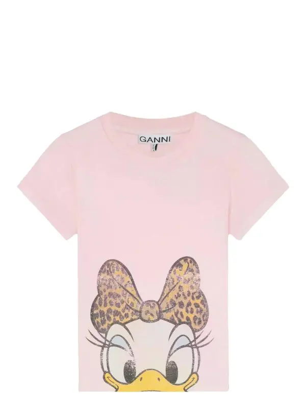 GANNI X Disney Graphic T-shirt - Pink