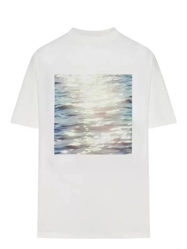 JIL SANDER Photographic-print T-shirt - White