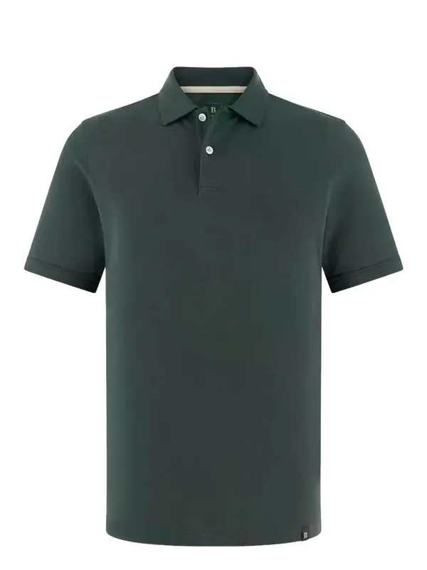 Boggi Milano Piqué Polo Shirt - Green