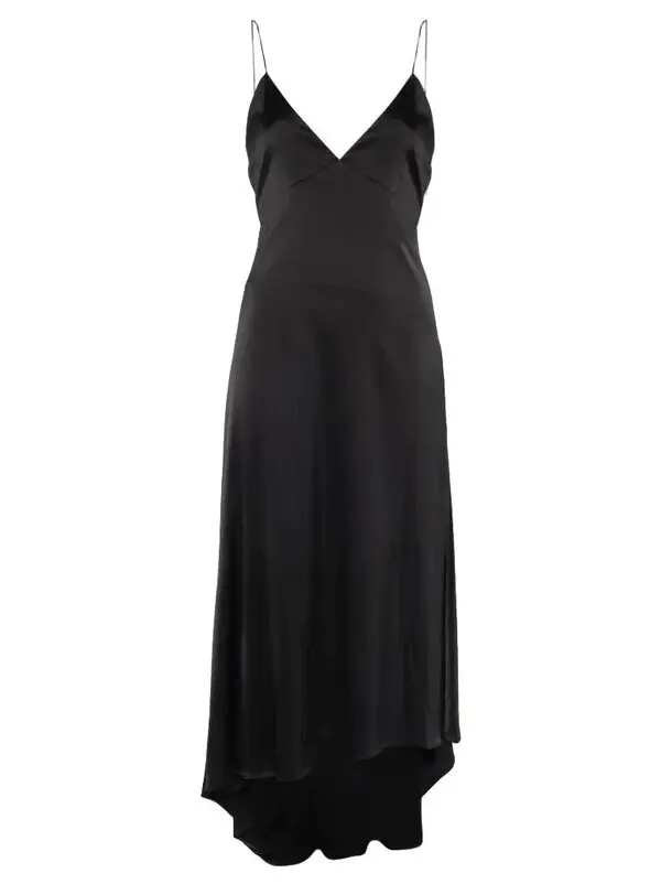 Alice + Olivia Open-back Midi Dress - Black