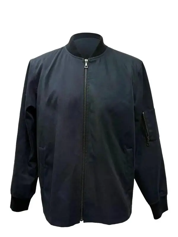 A.p.c. Greg Zip-up Bomber Jacket - Blue