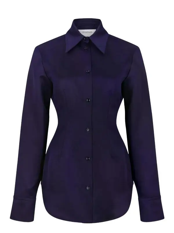 Sportmax Buttoned Shirt - Blue