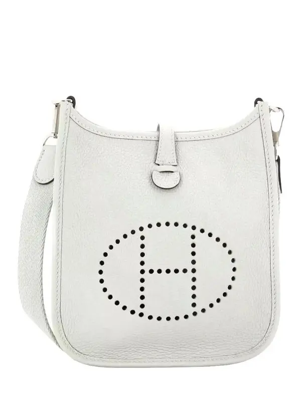 Hermès Evelyne Tpm Crossbody Bag Clemence Gen Iii - Grey