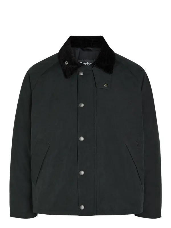 Barbour Transport Padded Cotton-blend Jacket - Black