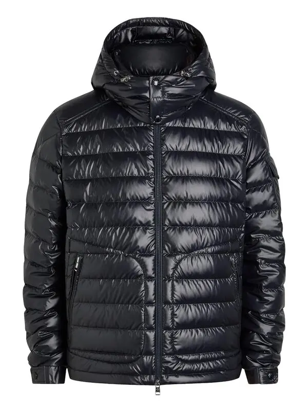 Moncler Lauros Padded Shell Jacket - Navy
