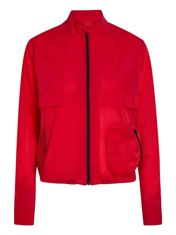 LITERARY SPORT Celeste Ventilated Shell Jacket - Red