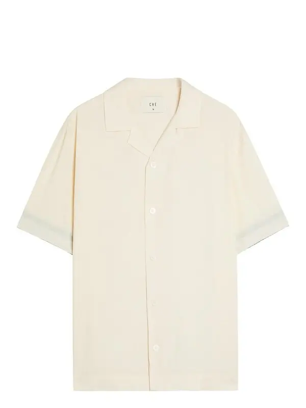 CHE Valbonne Stripe-trimmed Shirt - Ivory