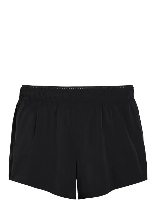 LITERARY SPORT Stretch-nylon Run Shorts - Black