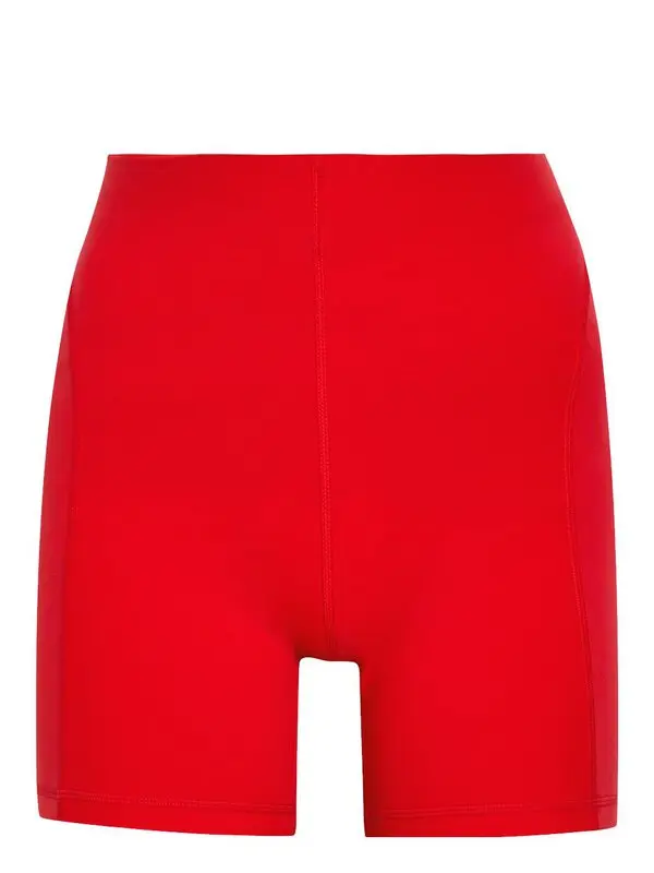 LITERARY SPORT Neale Stretch-jersey Shorts - Red