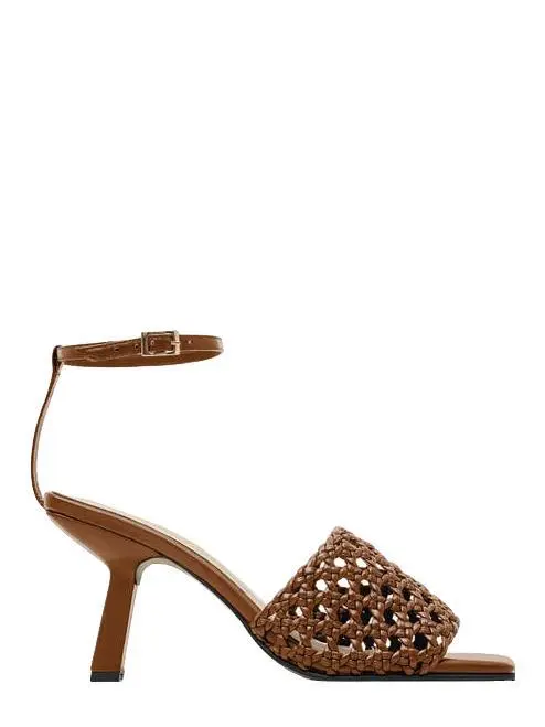 ALTA Francca Woven Sandals - Brown