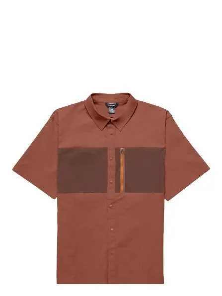 COTOPAXI Sumaco Short-sleeve Shirt - Faded Brick/acorn