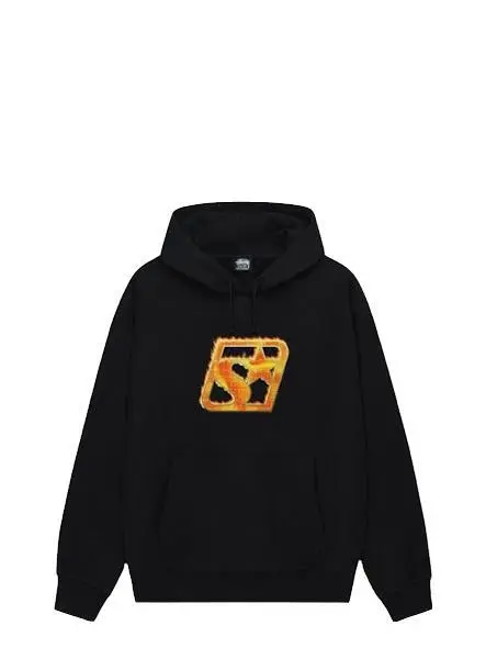 StÜssy Blaze Hoodie - Black