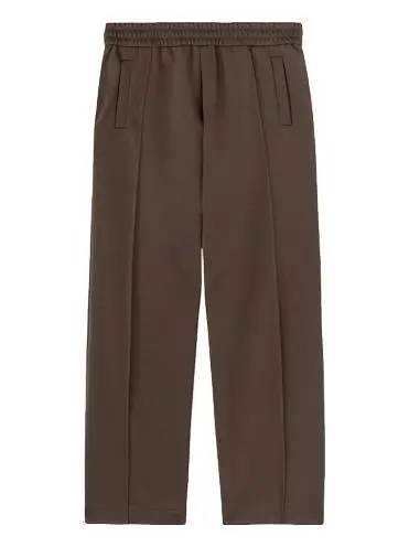 Palm Angels Curved Logo Track Pants - Brown