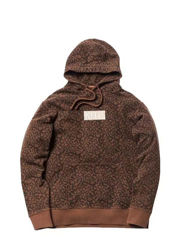 Kith Classic Logo Hoodie - Cheetah