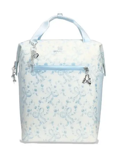 STANLEY 1913 X Loveshackfancy Holiday All Day Madeleine Mini Cooler Backpack - Coquette Bow Winter Ice