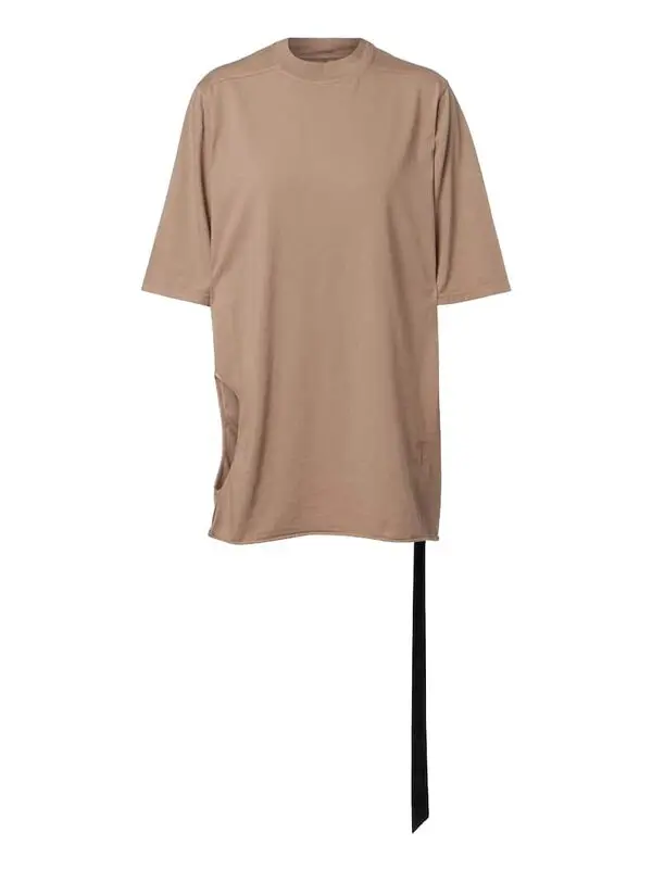 Rick Owens Oversized Cotton Jersey T-shirt - Brown