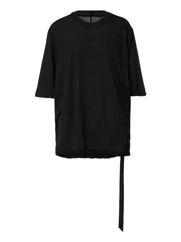 Rick Owens Walrus Oversized Cotton Jersey T-shirt - Black