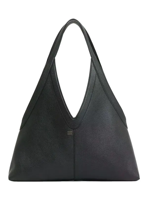 MANSUR GAVRIEL Soft M Leather Tote Bag - Black