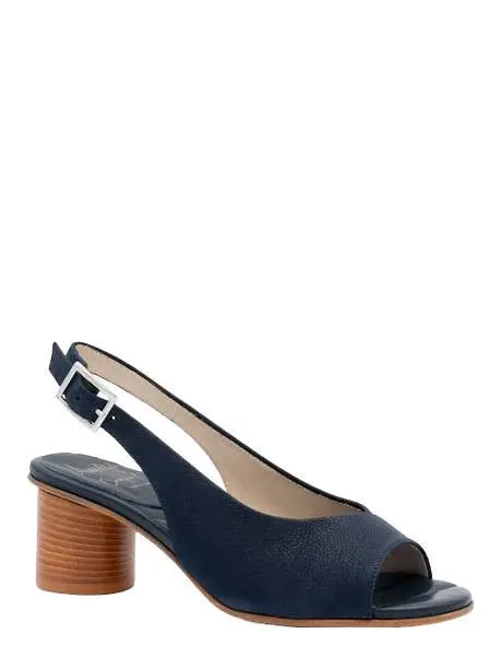 AMALFI BY RANGONI Elevato Slingback Sandal - Navy Long Beach