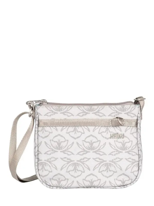 HAIKU Lark Crossbody Bag - Geo Tulip Print