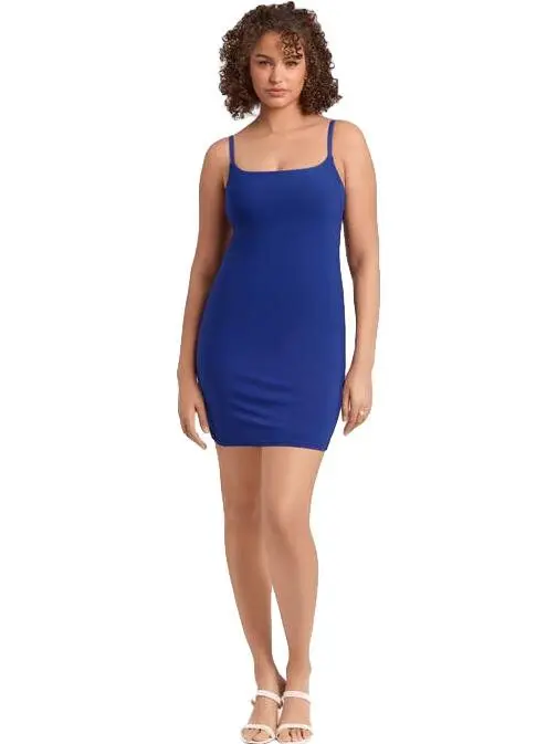 S3 APPAREL Sculpting Shapewear Cami Mini Dress - Indigo