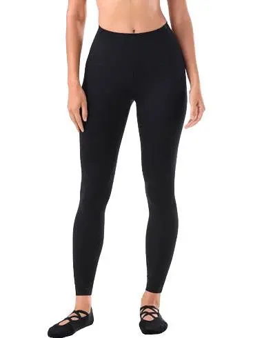 TAVI High Waisted 7/8 Legging - Ebony