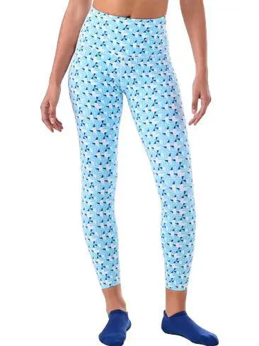 TAVI High Waisted 7/8 Legging - Geo Sail